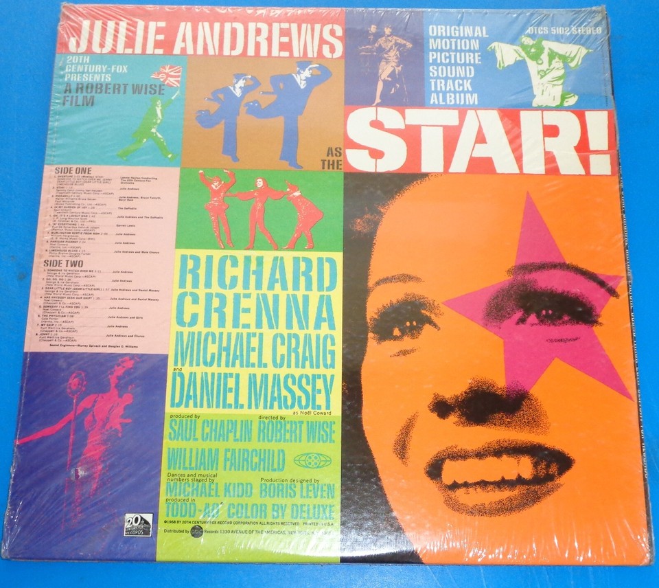 Julie Andrews/Lennie Hayton STAR! Soundtrack - 20th Century Fox DTCS ...