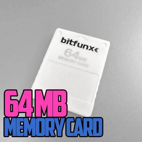64MB Memory Card Sony PS2 Playstation 2 Fat Slim Konsole Speicher FCMB ...