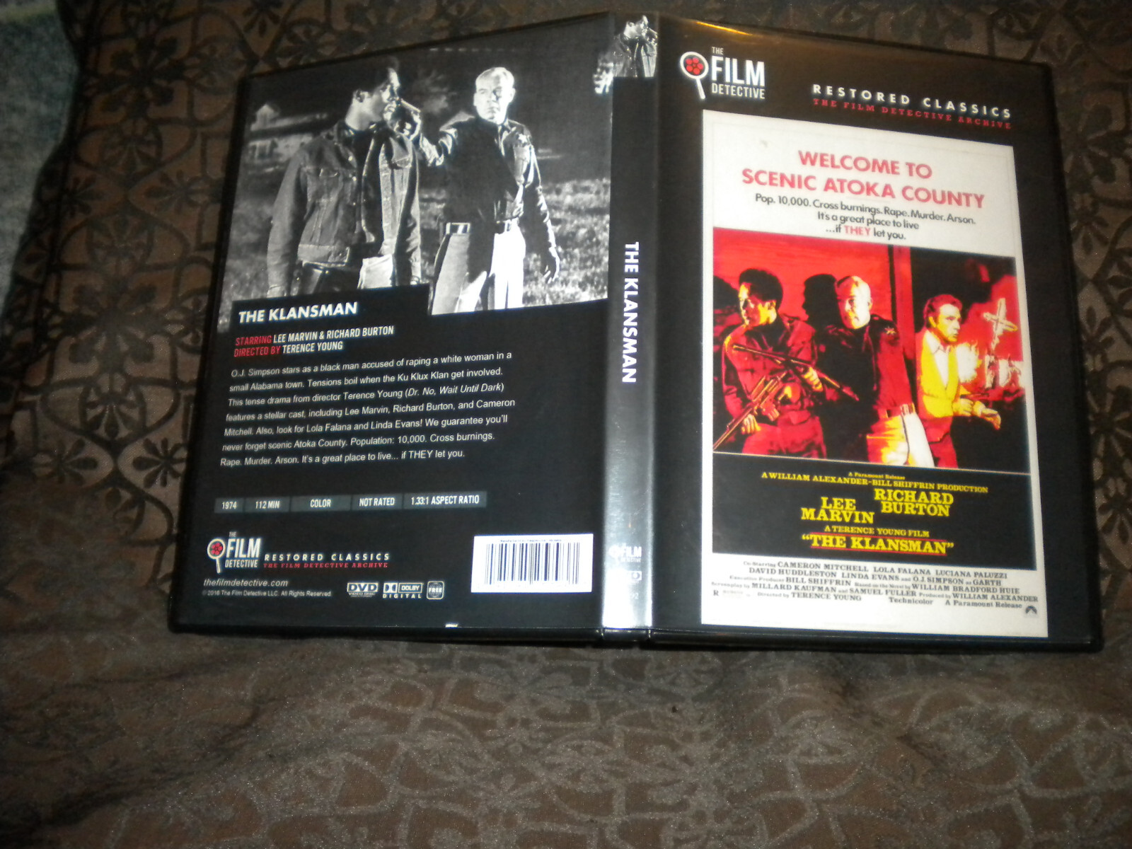 The Klansman (DVD 1974) O.J. Simpson Film Detective Restored Region ...