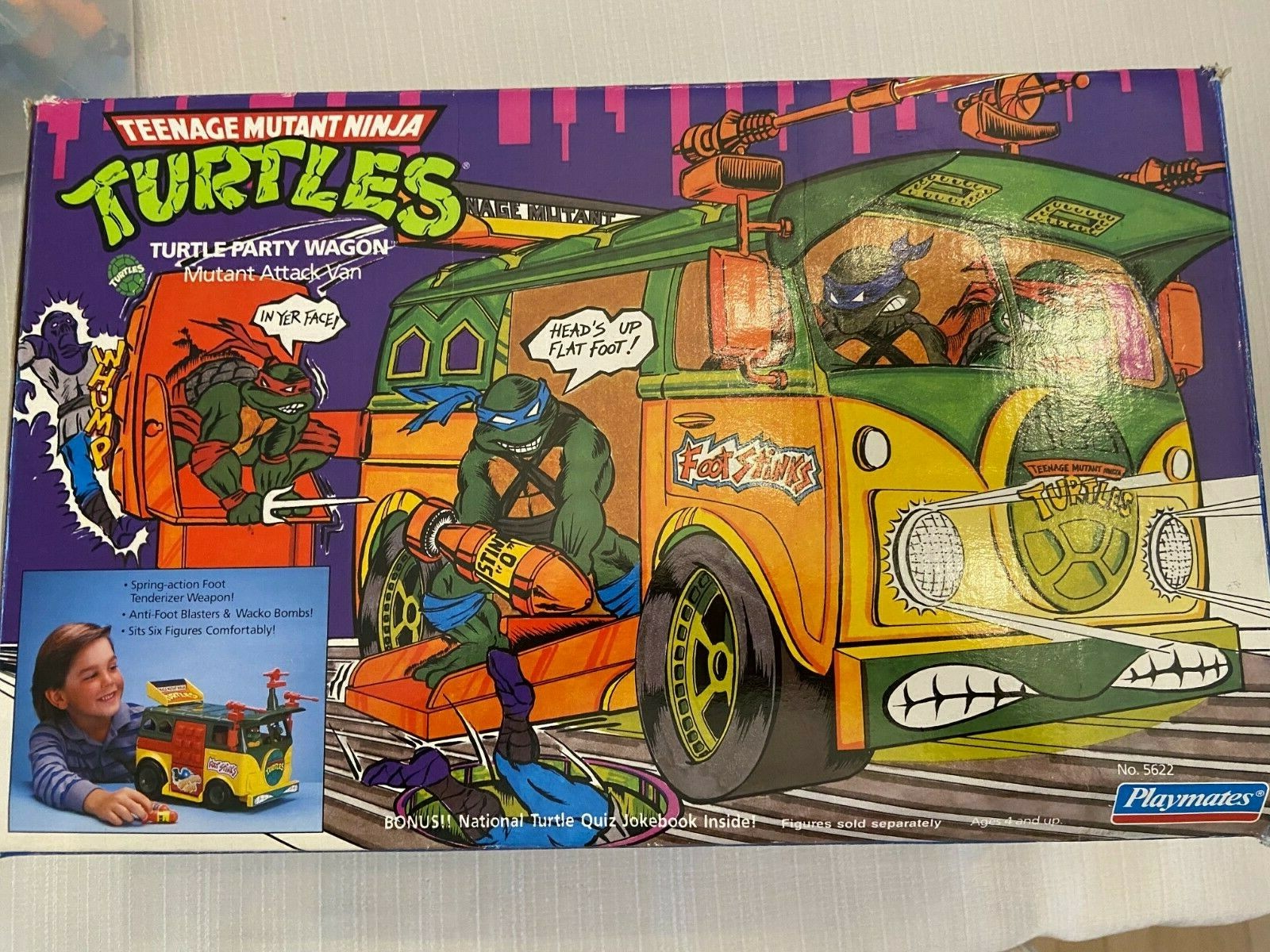 90's NINJA TURTLES TOY LOT 40-60 Figures VEHICLES ORIGINAL BOXES ...