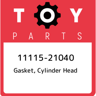 11115-21040 Toyota Gasket, cylinder head 1111521040, New Genuine OEM ...