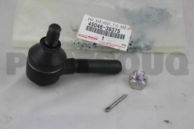 4504639375 Genuine Toyota END SUB-ASSY, TIE ROD, RH/LH 45046-39375 ...