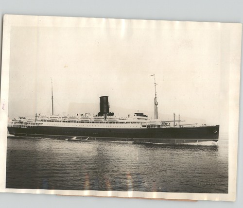 STEAMSHIP SS 'Cameronia' in NEWFOUNDLAND Vintage 1927 Press Photo | eBay