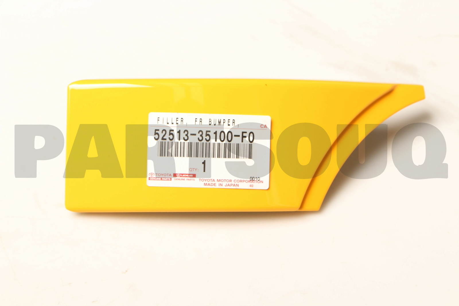 5251335100F0 Genuine Toyota FILLER, FRONT BUMPER, LH 52513-35100-F0 | eBay