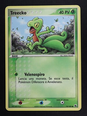 DM - Pokémon - Treecko - 75/109 - Set Ex Rubino e Zaffiro - ITA ...