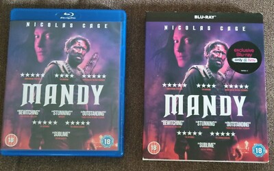 Mandy Blu-ray 1 Disc Nicolas Cage, Andrea Riseborough HMV Edition W ...