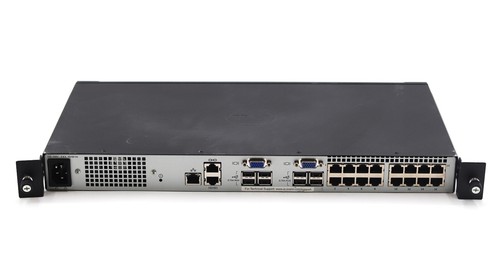 Dell Avocent DAV2216 16-Port Ethernet KVM Server Console Switch W/Ears ...