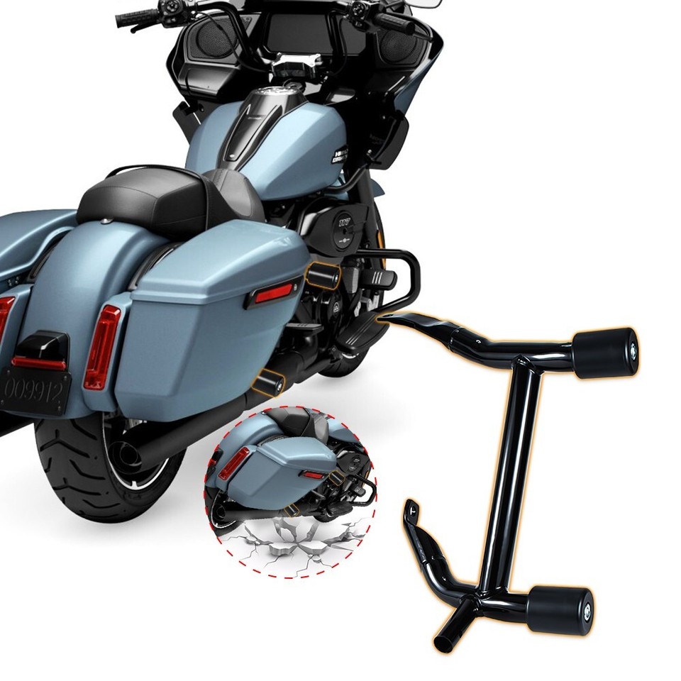 Saddlebags Guards Crash Rails Bars For Harley Touring Road Street ...