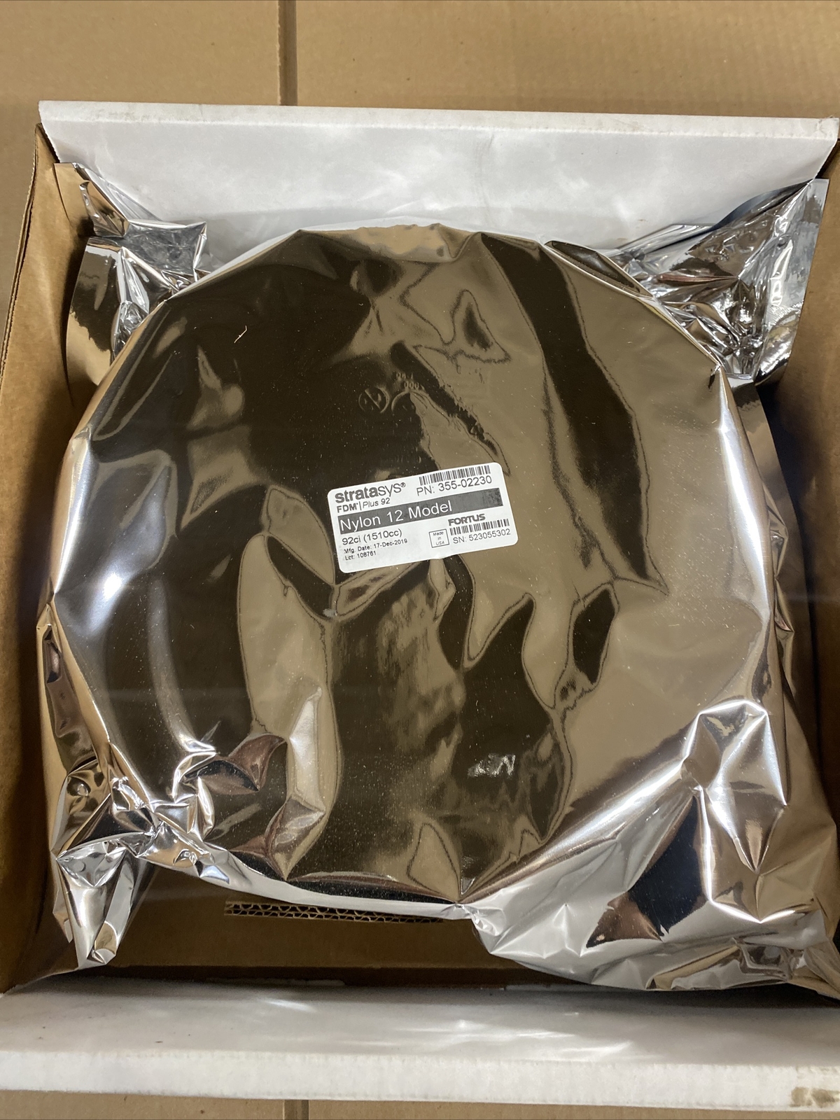 Stratasys 355-02230 Fortus Nylon 12 Filament Canister for sale online ...