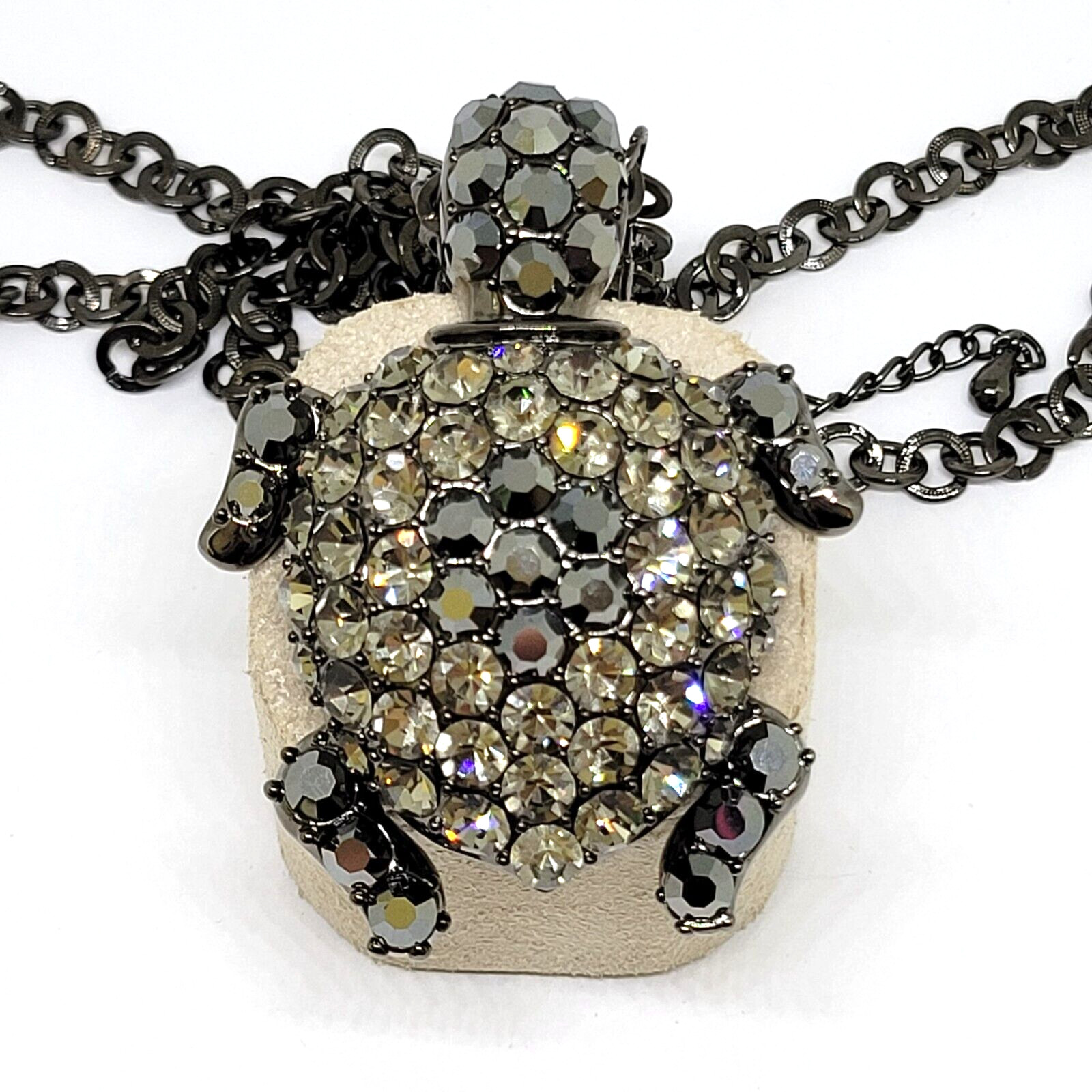 Princess Amanda Borghese Black Rhinestone Turtle Neck… - Gem