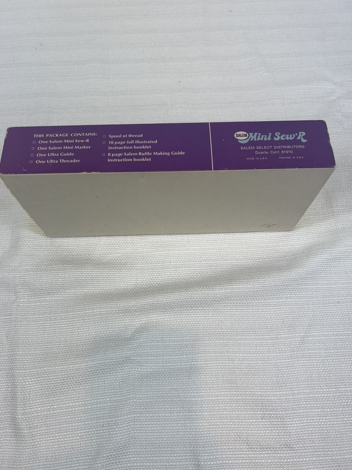 Vintage Salem Mini Sew'r Sewing & Marking Kit | eBay