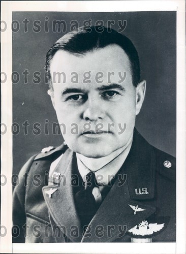 1943 British Major General Idwal Hughie Edwards Press Photo | eBay UK