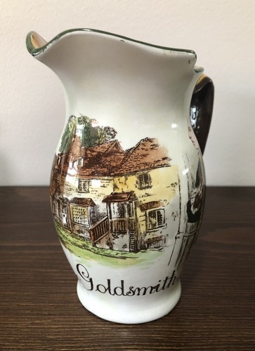 Oliver Goldsmith Pitcher, Royal Doulton , D2079, Authors & Inns Series ...