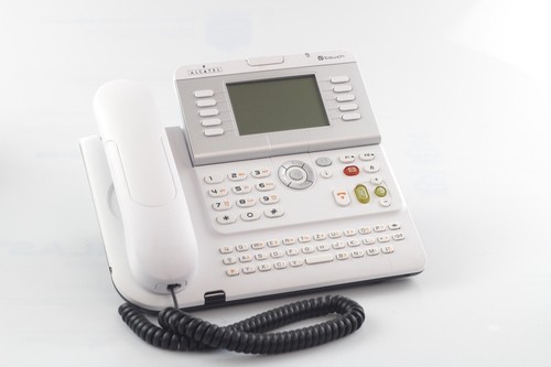 Alcatel-Lucent IP Touch 4038 Urban white Business de Phone ice blue | eBay