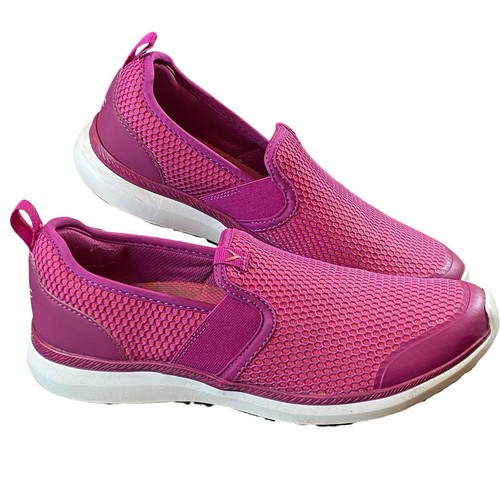 Vionic Pro Simmons Julianna Loafer Shoes Womens 8.5 Fuschia Walking ...