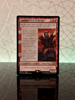 Summon: G.F. Cerberus #0163 FIN R (Non-Foil) - MTG Final Fantasy | eBay