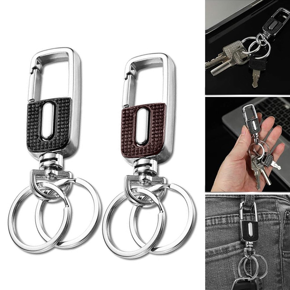 Creative Titanium Carabiners Key Clip Key Ring Loop Hook Titanium Car ...