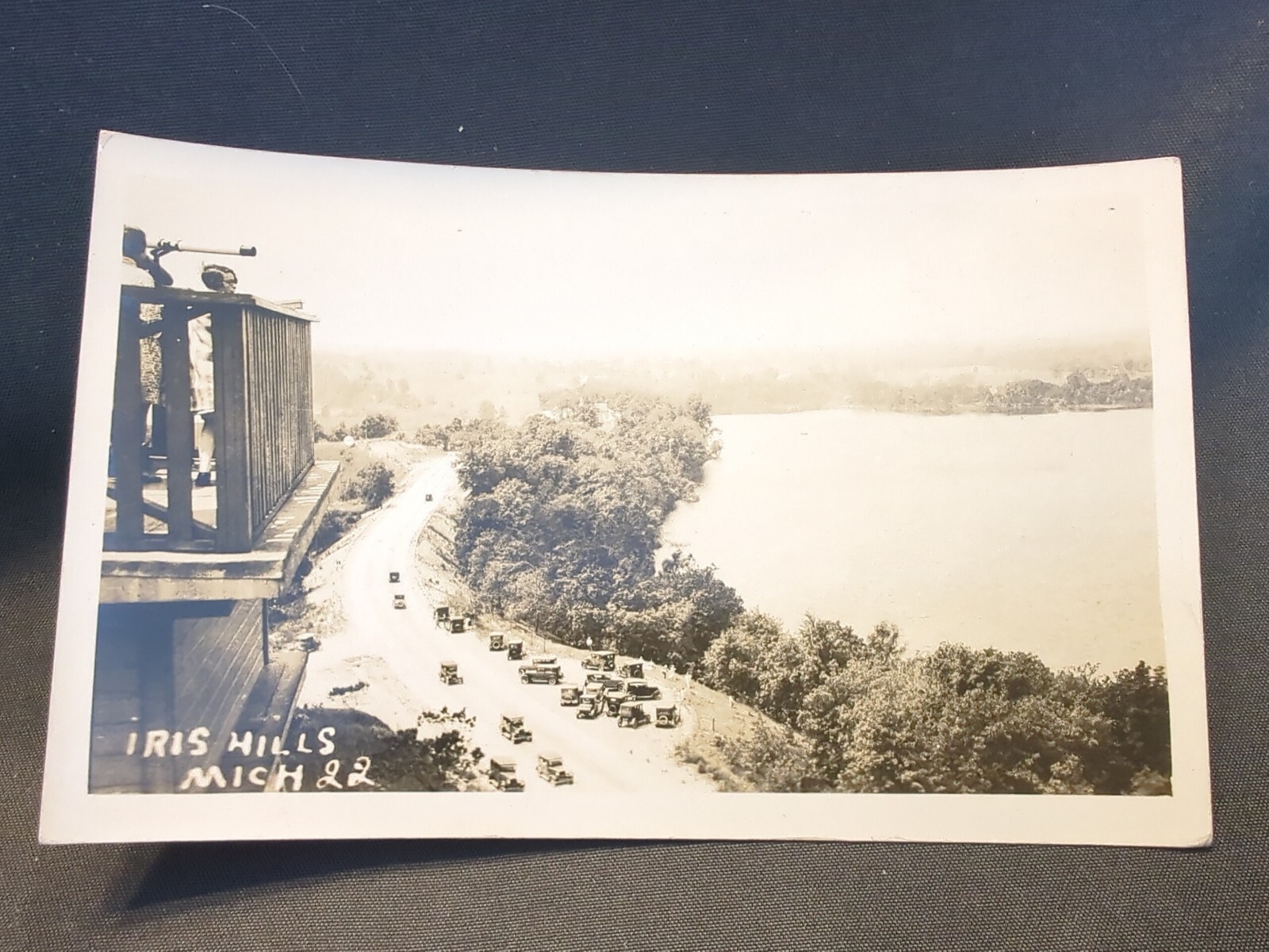 Vintage Real Photo Postcard Irish Hills Michigan | eBay