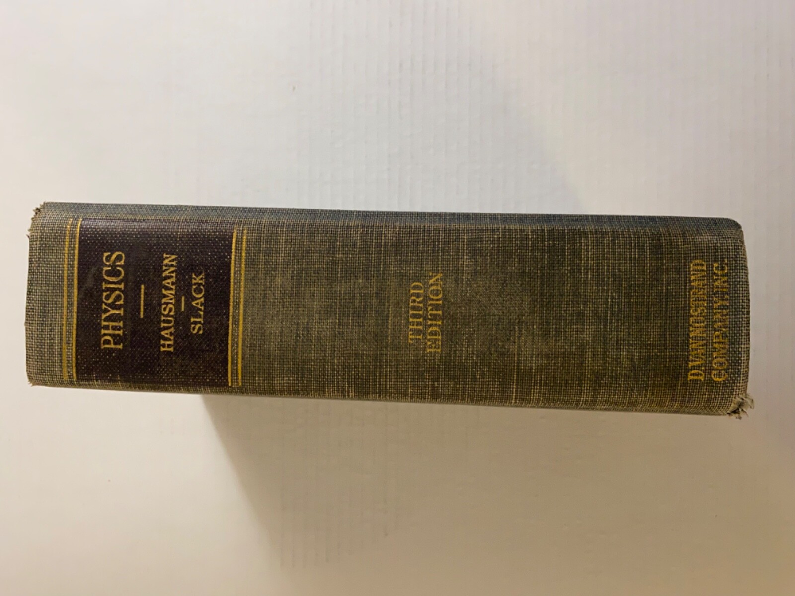 PHYSICS Hausmann Slack Third Edition 1948 Hardcover vintage physics ...