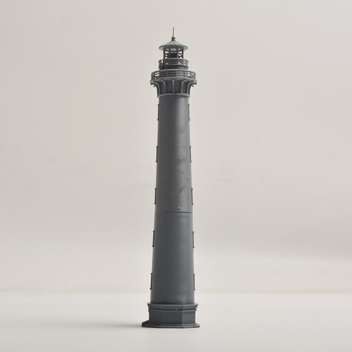 1/87 HO Scale Lighthouse Luminous Version Miniature Factory Building ...