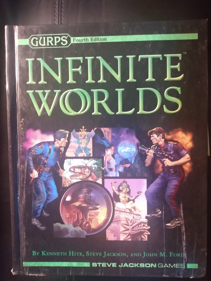 SJG GURPS 4th Ed Book Lot Basic Character/Campaign/Ultra/Fantasy ...