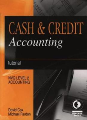 Cash and Credit Accounting Tutorial By David Cox, Michael Fardon | eBay