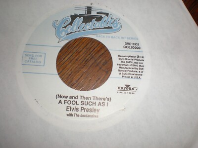 Elvis Presley 45 A Fool Such As I COLORED VINYL COLLECTABLES | eBay