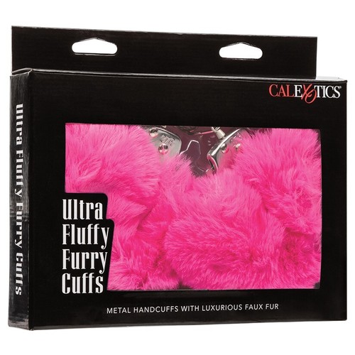 Cal Exotics Ultra Fluffy Furry Cuffs Handcuffs - Pink | eBay