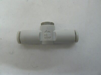SMC AS1001F-04-5-X250 SPEED CONTROL CONNECTOR WITH FITTING TUBE 0.5MM ...