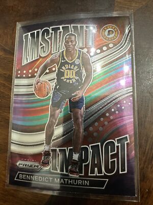 Benedict Mathurin 2022-23 Prizm Instant Impact Rookie Card #19 | eBay