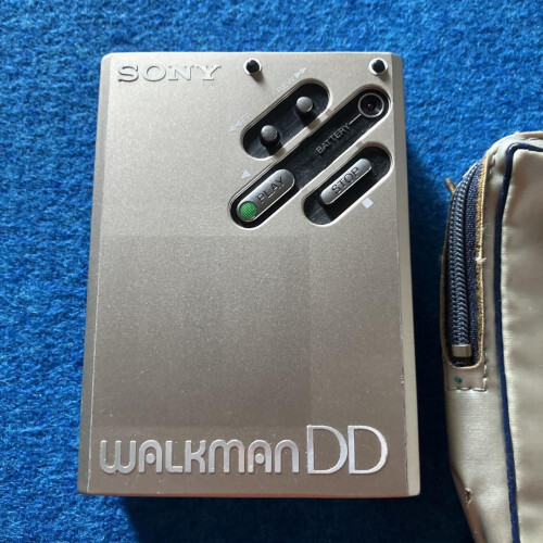 SONY cassette Walkman WM-DD Current condition/Junk item Used for par ...