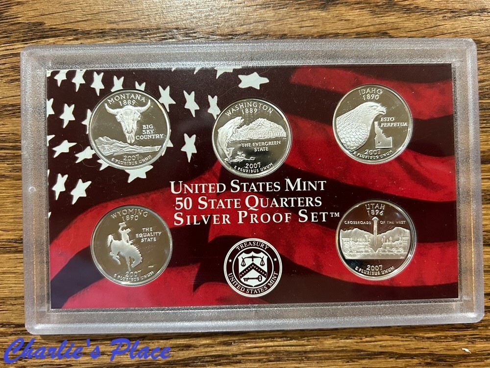 2007 Quarters Silver Proof Set No Box or COA | eBay