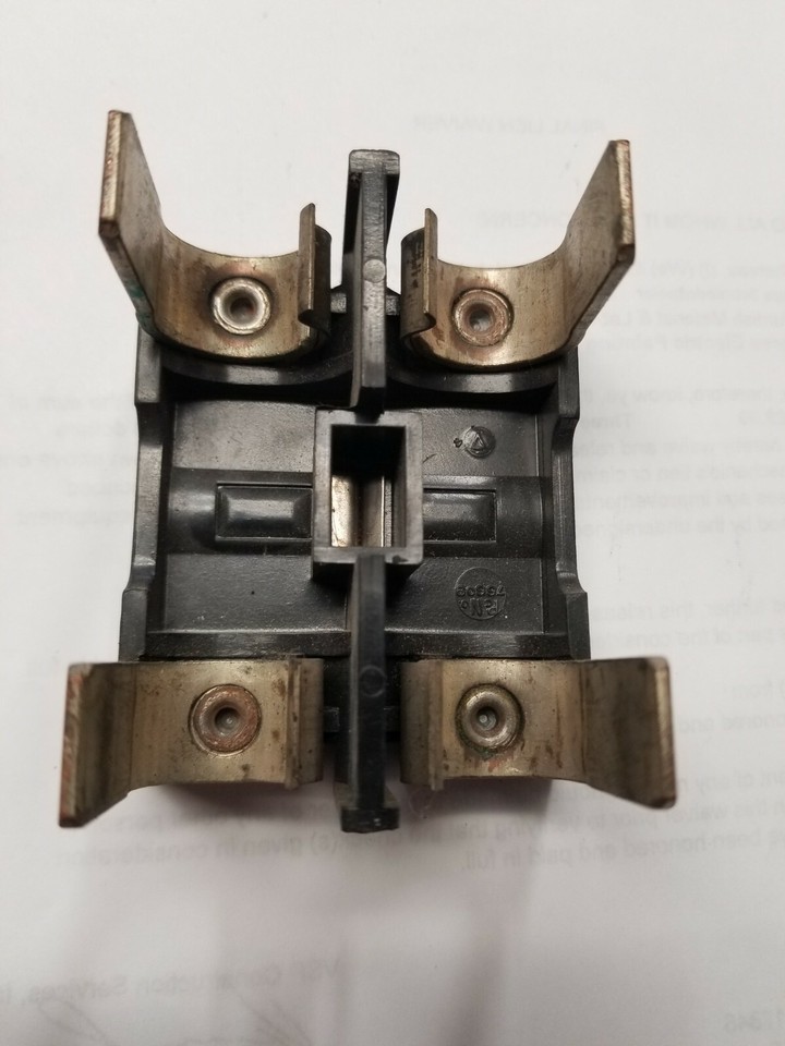 MAIN BULLDOG BULL DOG 60 AMP SWITCH FUSE PANEL HOLDER PULL OUT PULLOUT ...
