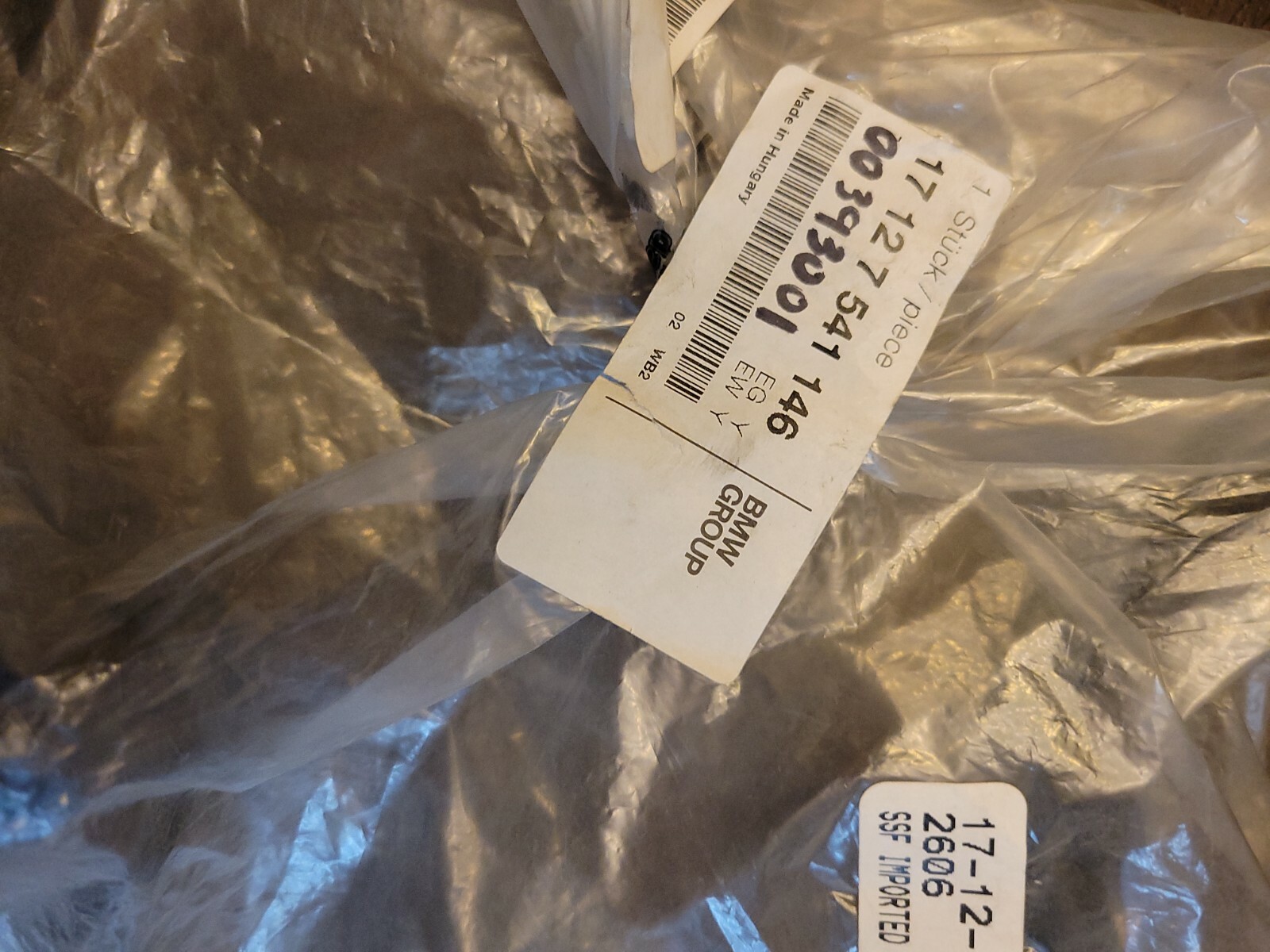 Genuine BMW 750i 4.8L V8 Radiator Vent Hose OEM 17127541146 | eBay