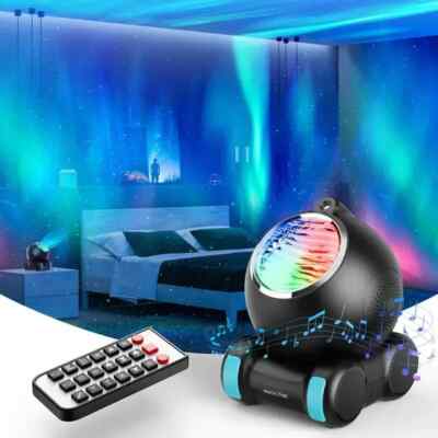 galaxy projector gp06 proControl & White Noise Bluetooth Speaker, 14 Colors LED | eBay