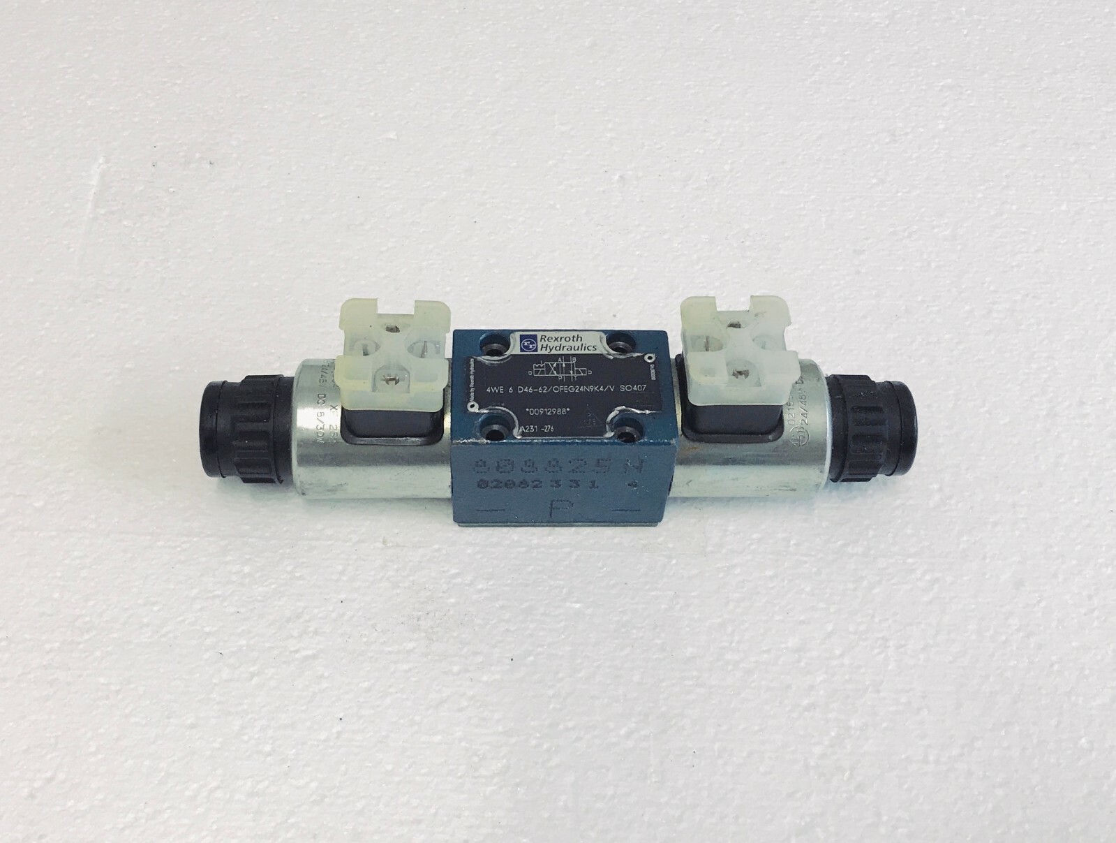 REXROTH 4WE6 D46-62/OFEG24N9K4/V SO407 00912988 VALVE | eBay