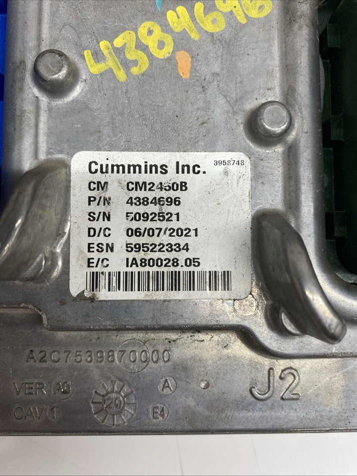 USED OEM 2019-2021 Cummins 6.7L Diesel CM2450B Engine Control Module ...