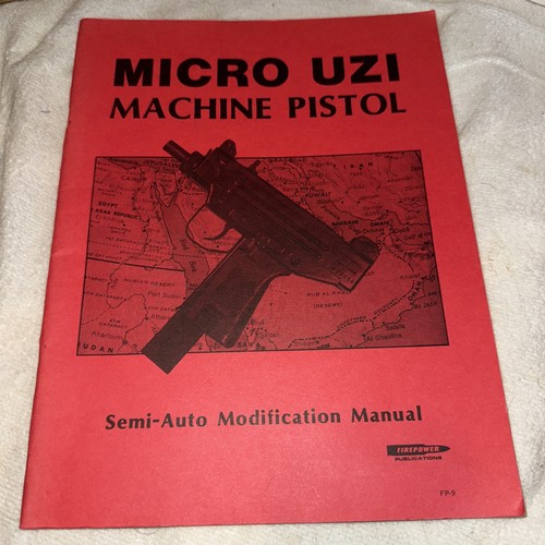 Micro Uzi Machine Pistol Semi Auto Modification Manual Firepower ...