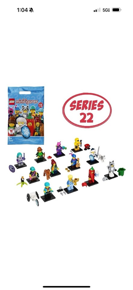 LEGO SERIES 22 Collectible Minifigures 71032 - Sealed Case Of 36 ...