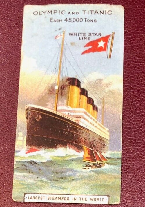 CADBURY CHOCOLATE - TITANIC WHITE STAR LINE | Grelly UK