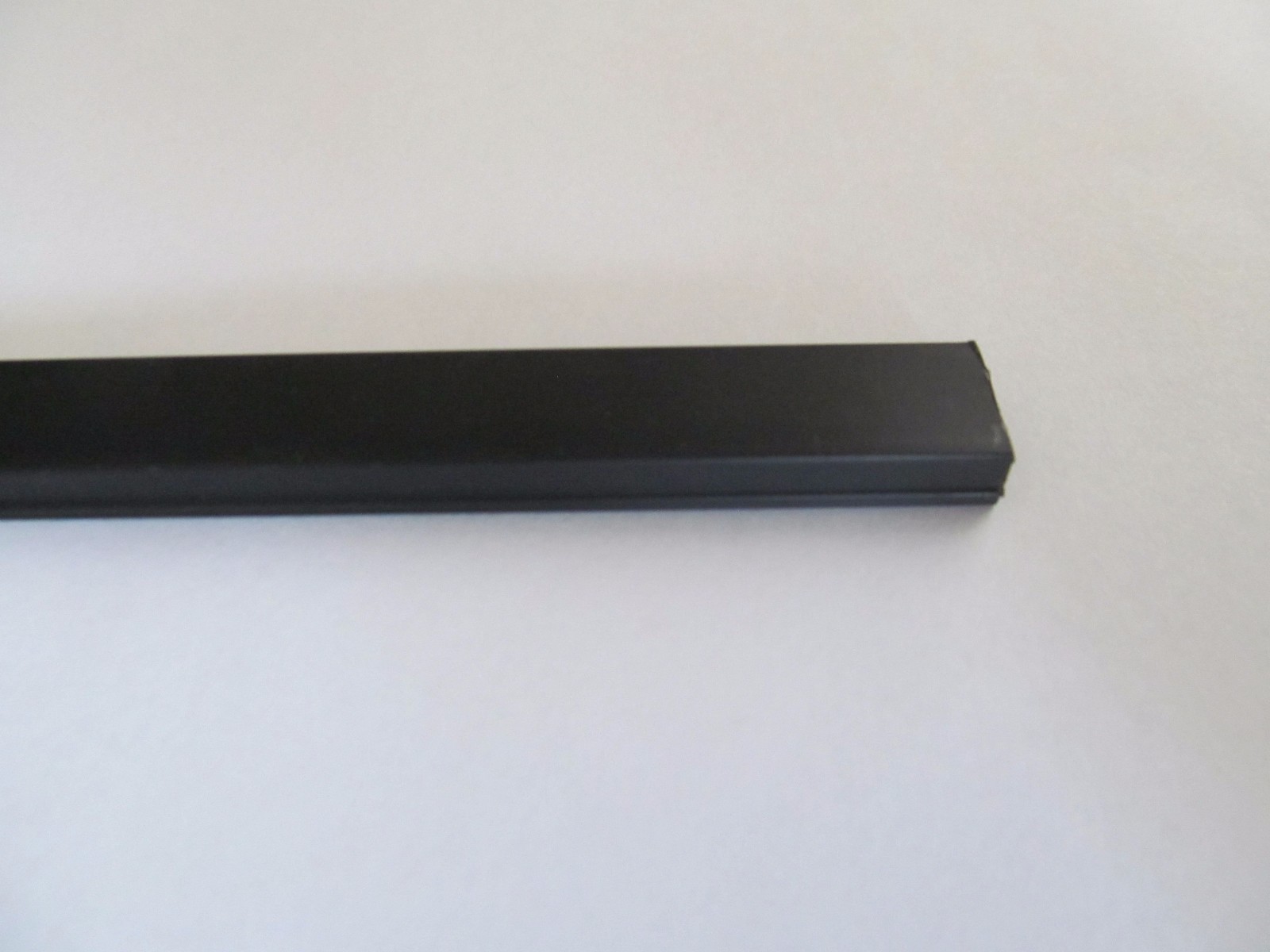2 @ 44" BLACK Plastic Rigid Insert Screw Cover Door Window Trim X680 | eBay