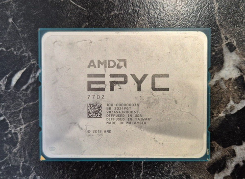 AMD Epyc 7702 Server Processor (3.35 GHz, 64 Cores, Socket SP3) Tray [3 ...