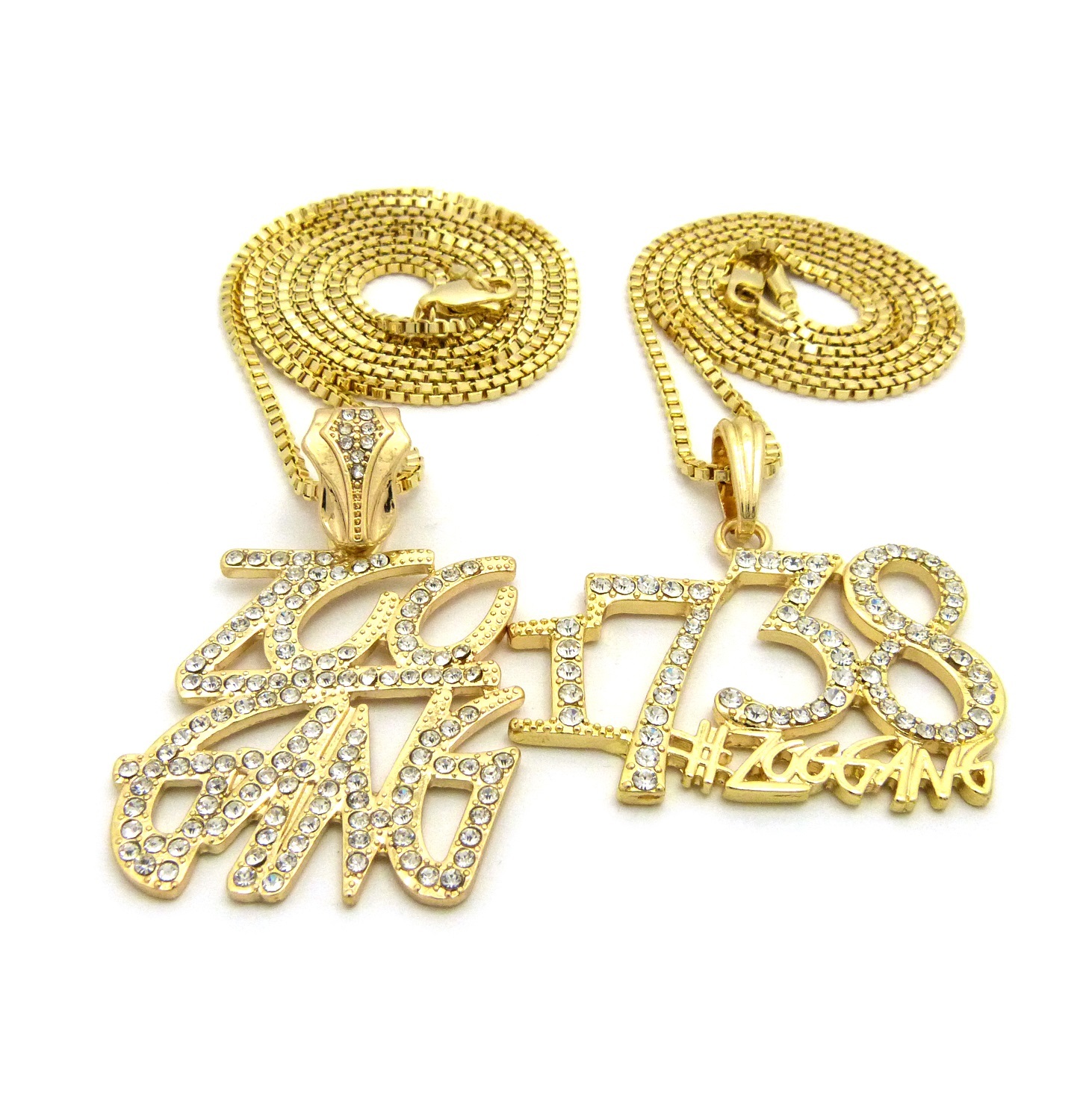 NEW FETTY WAP 1738 ZOO GANG CHAIN SET* | eBay