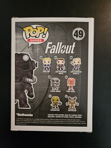 Funko Pop! Fallout - Power Armor - GameStop (Exclusive) #49, New ...