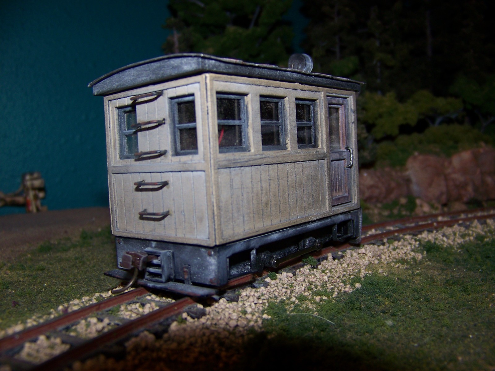 ON30 BOX CAB ,PASSENGER CAB KIT , FITS BACHMANN 0-4-0 SIDE ROD AS DONOR ...