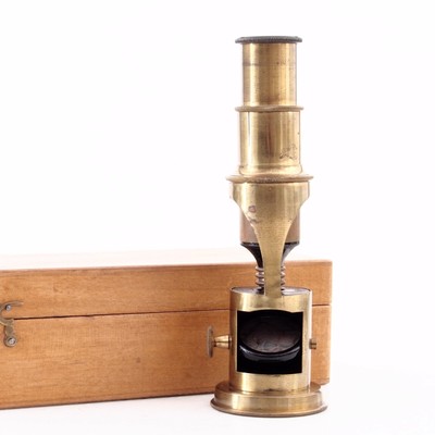 Microscopes & Lab Equipment - Microscope W Wooden