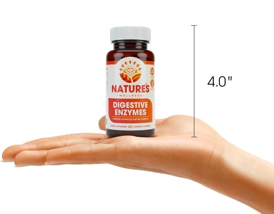 Digestive Enzymes Complete Advanced Enzyme Formula 60 Cap Digestive ...