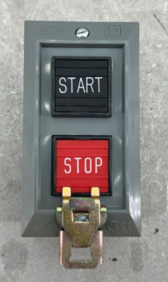 NEW SQUARE D 9001BG201 PUSH BUTTON STATION START-STOP 600V | eBay
