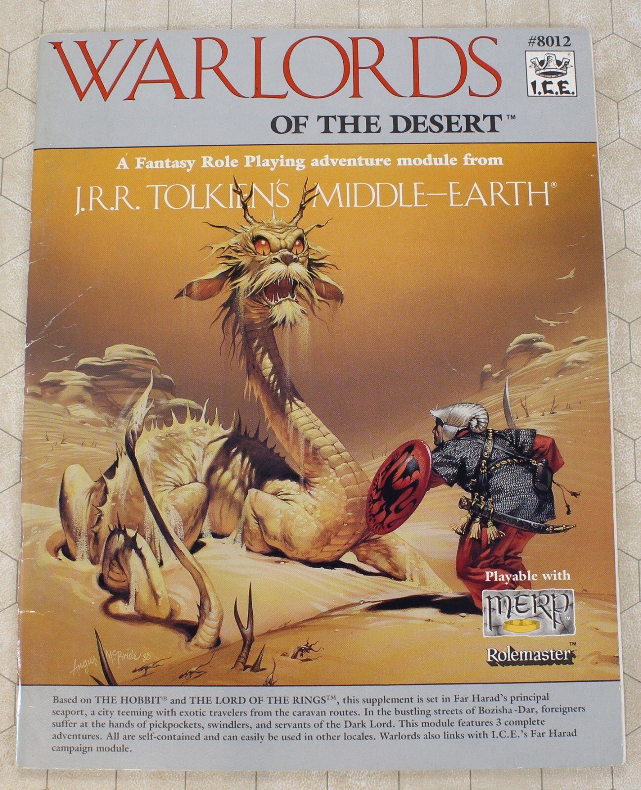 MERPS WARLORDS OF THE DESERT ICE 8012 !! | eBay