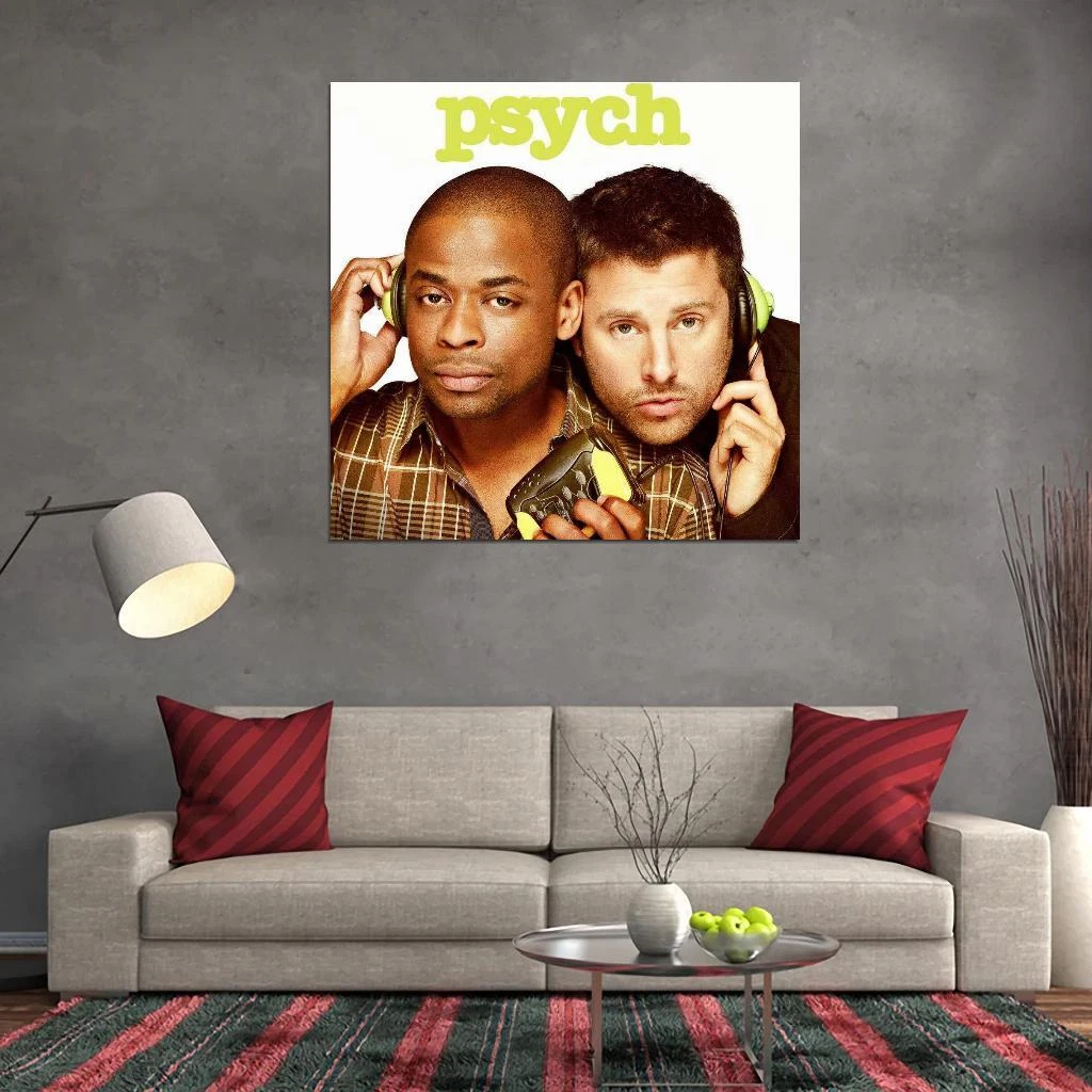 Psych Hang In There Cat Poster
